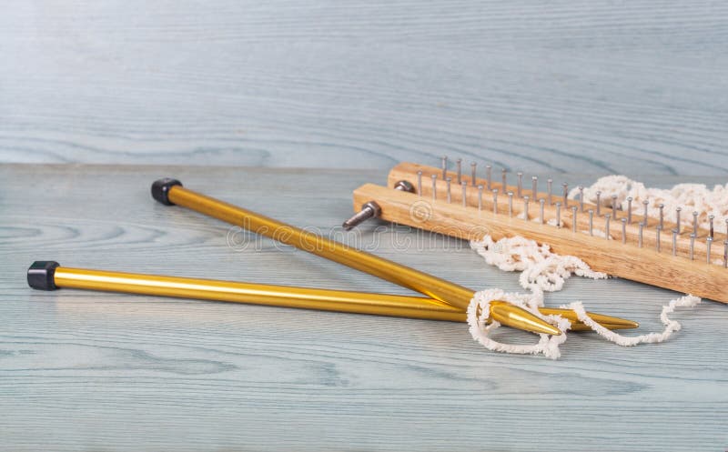 Hand Craft Tool Yarn and Knitting Stock Photo - Image of basket ...