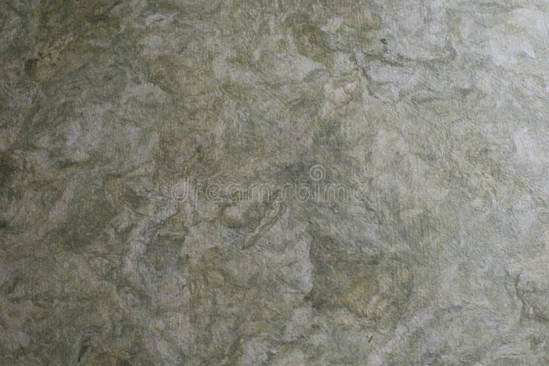 Hand Crafted Green Natural Paper Stock Photo - Image of fibers, leaves ...