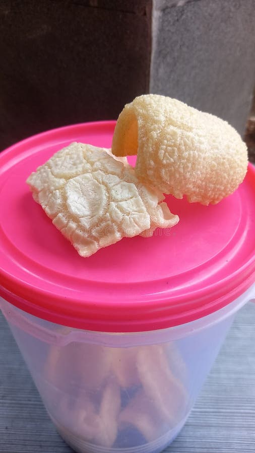 Hand-crafted Indonesian Special Crackers Stock Image - Image of ...