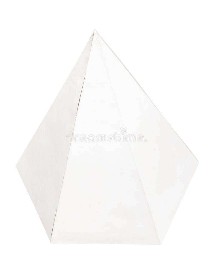 Hexagonal Pyramid With Paper
