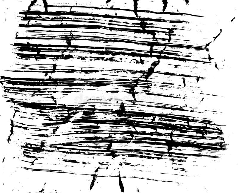 Brush-painted Background on Crumpled Paper. Hand Crafted Vector Texture ...