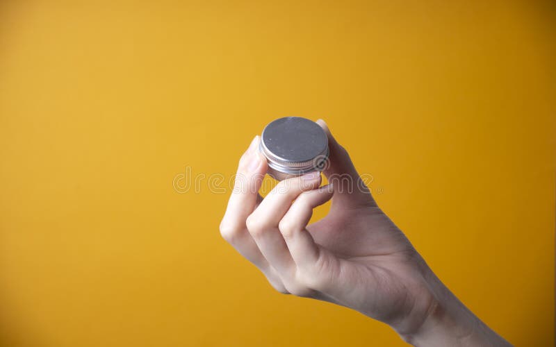 Packaging of Hand Cream in Female Hands Stock Image - Image of face ...