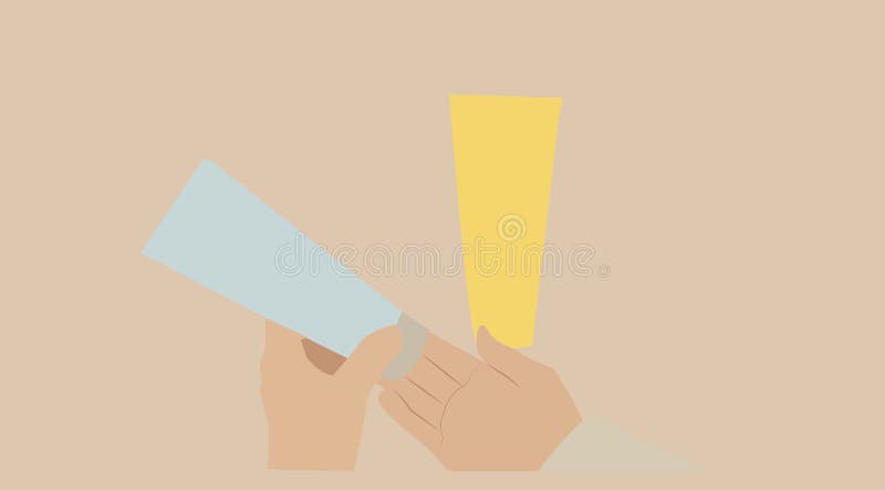 Hand Cream in a Container Vector or Color Illustration Stock Vector ...