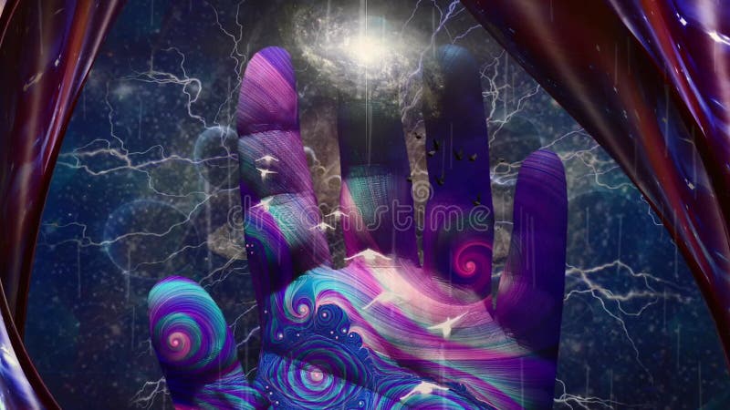 The hand of creator stock footage. Video of creation - 197502056