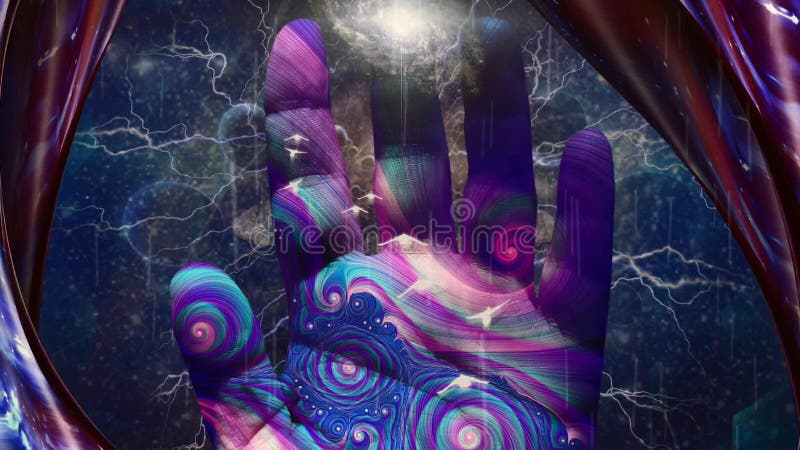 The hand of creator stock footage. Video of creation - 197502056