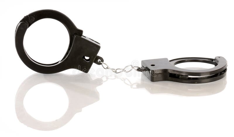 Handcuffs on hands stock image. Image of issue, concept - 17829323