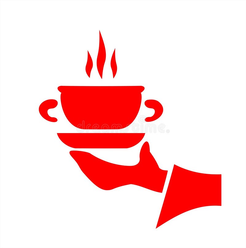 Hand and cup stock vector. Illustration of design, cook - 2704980