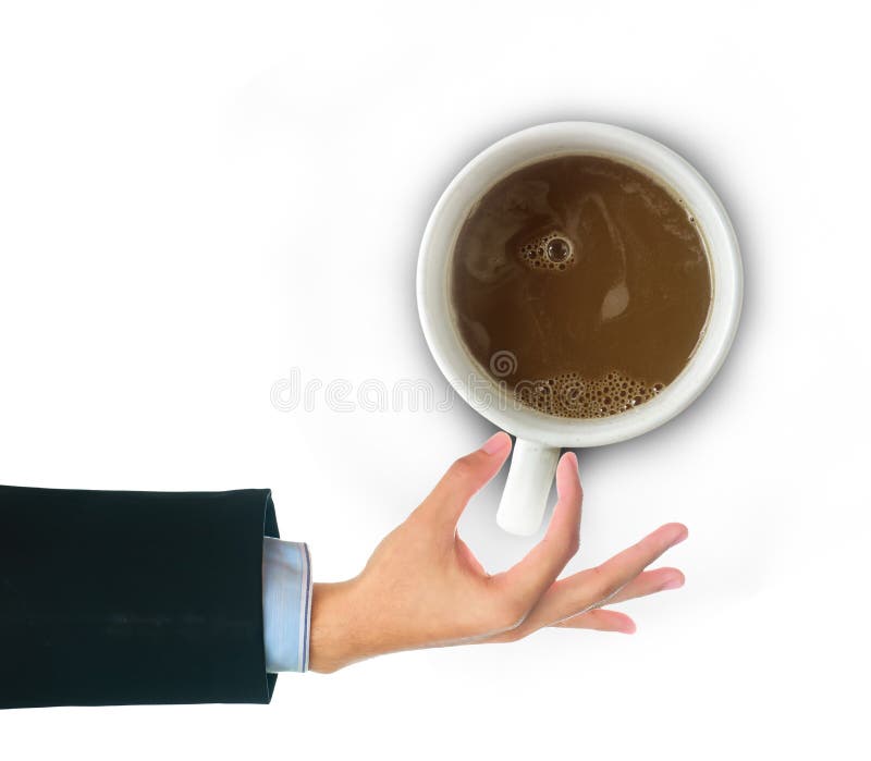 Coffee with hand writing stock image. Image of vintage - 99931399