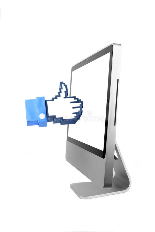 Hand cursor in a computer stock photo. Image of white - 29206488