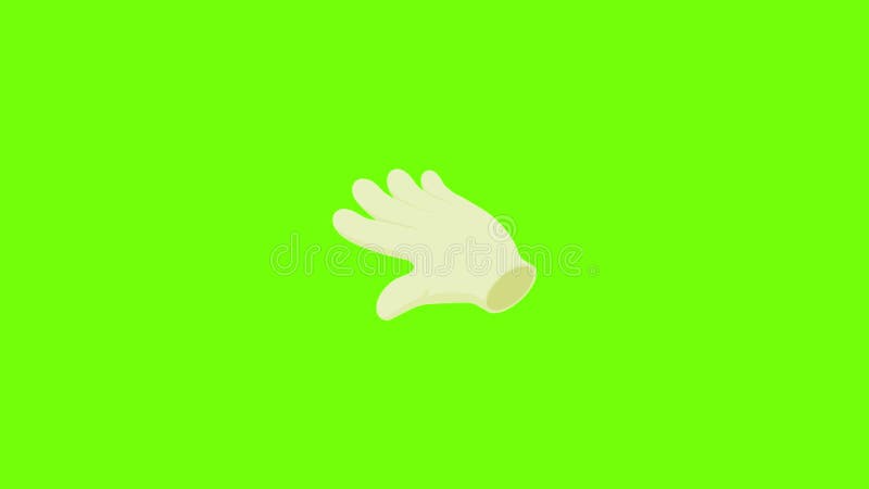 Hand cursor icon animation stock footage. Video of chromakey - 217993464