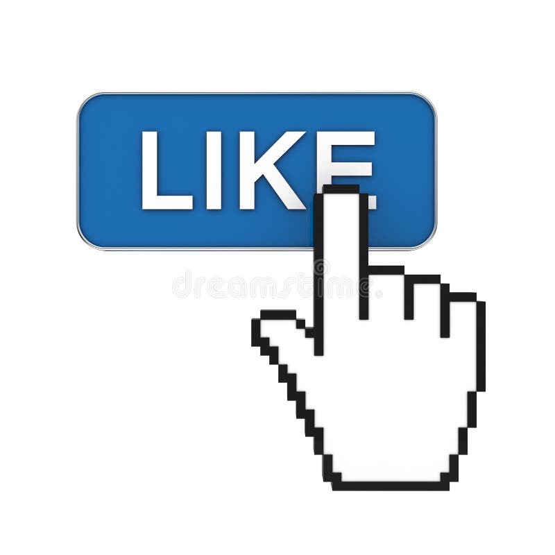 Hand cursor pointer stock illustration. Illustration of button - 78915988
