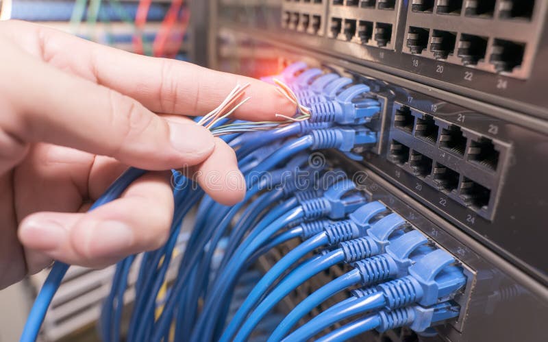 127 Cable Damage Network Connection Failure Stock Photos - Free ...