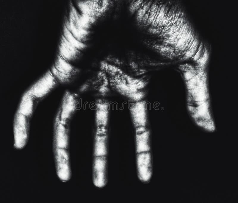 A hand in the dark stock image. Image of pick, dark - 203431865