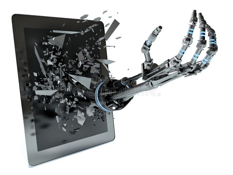 BIG DATA Tablet 1 stock illustration. Illustration of internet - 30879071