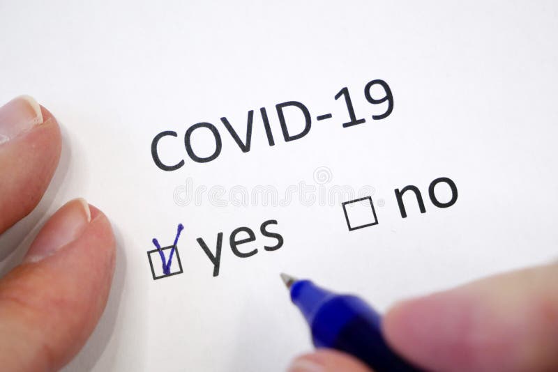 .Hand Daw in the Questionnaire. a Closeup of Female Hand Answering ...