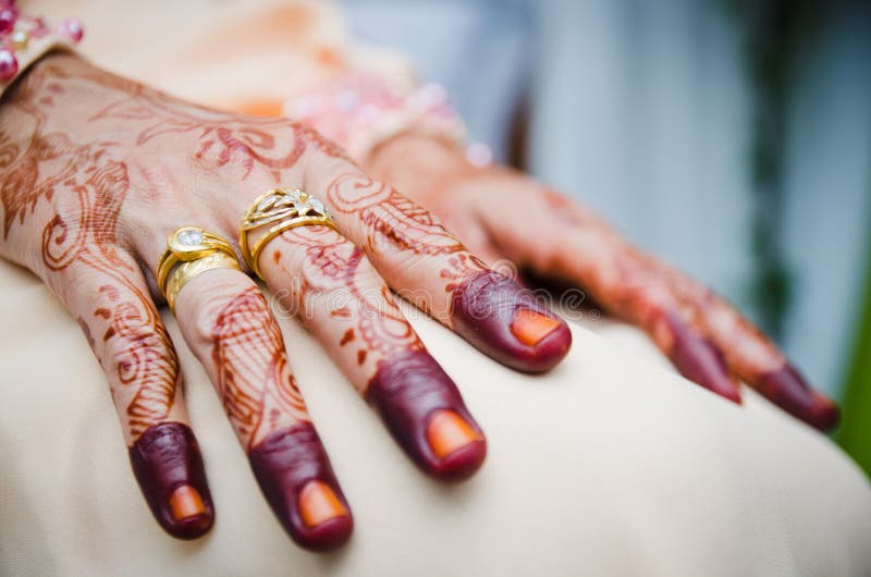 Foot Decorated with Henna stock image. Image of still - 22187035
