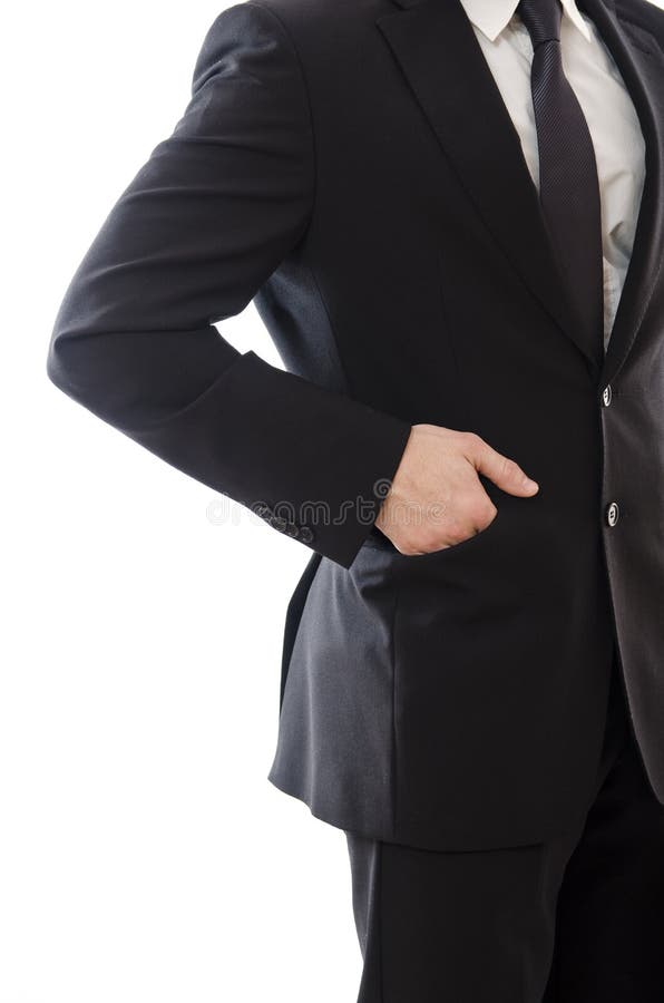 Hand in der Tasche stockfoto. Bild von chef, leitprogramm - 29257704