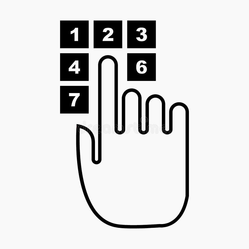 Hand is Dialing Number on Smartphone. Businessman Touching Buttons with ...