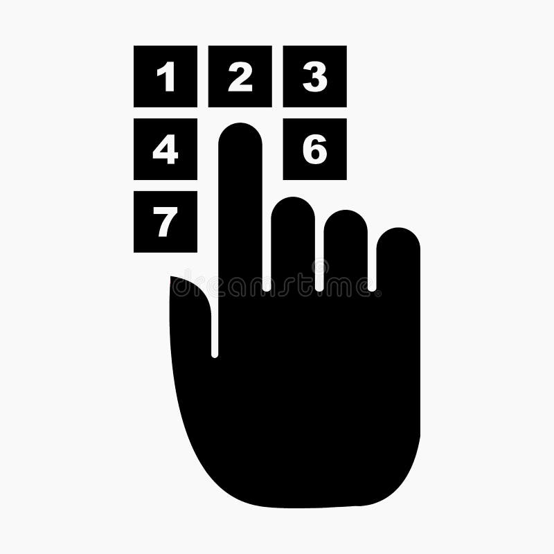 Hand is Dialing Number on Smartphone. Businessman Touching Buttons with ...