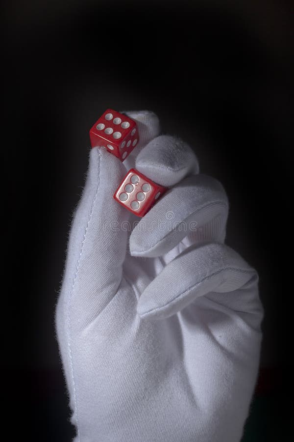 Hand with dice stock image. Image of cube, dices, dice - 169348365