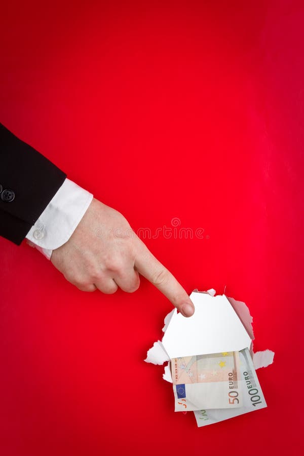 Mann ohne Geld stockbild. Bild von kaukasisch, geschäft - 6399001