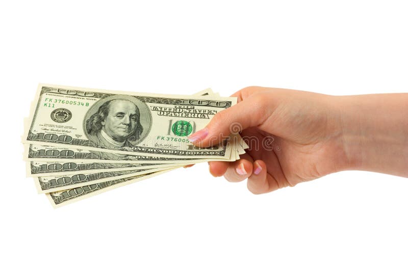 Hand, die Geld gibt stockfoto. Bild von mitarbeit, korruption - 6059118