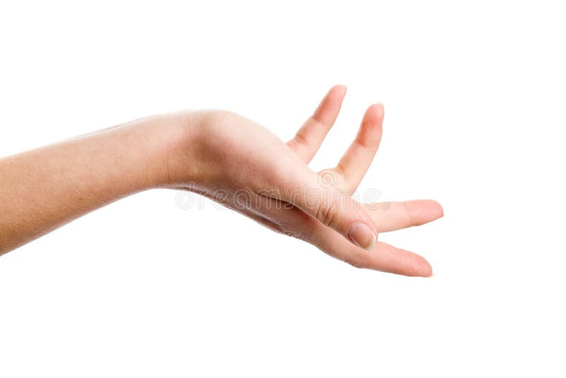 Hand, die Geste zeigt stockbild. Bild von kommunikation - 9675221