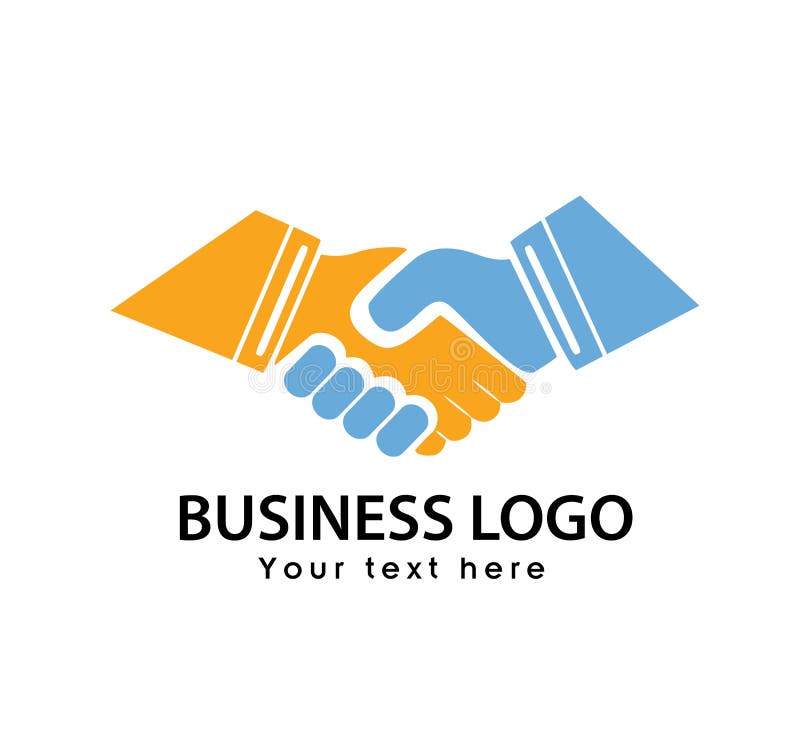 Hand Het Schudden Pictogram Met Vector Van Het De Vorm De Kleurrijke ...