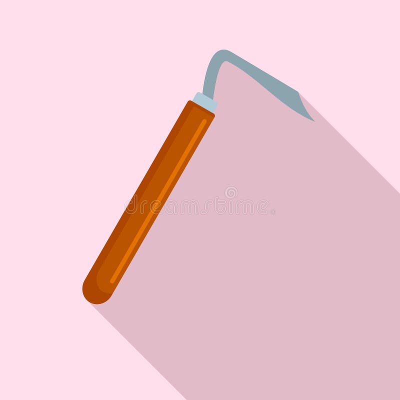 Hand Dig Tool Icon, Flat Style Stock Vector - Illustration of award ...