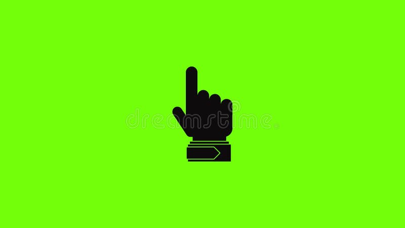Hand Direction Icon Animation Stock Footage - Video of expression, hand ...