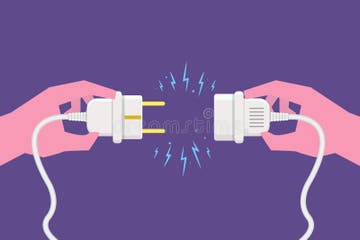 Plug Disconnecting Stock Illustrations – 200 Plug Disconnecting Stock ...