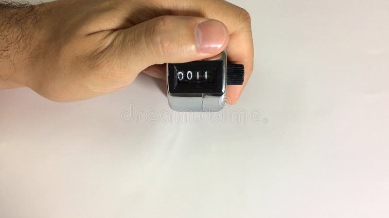 Hand Down Counter Counting from 20 To 0. Hand Down Counting Clicker ...
