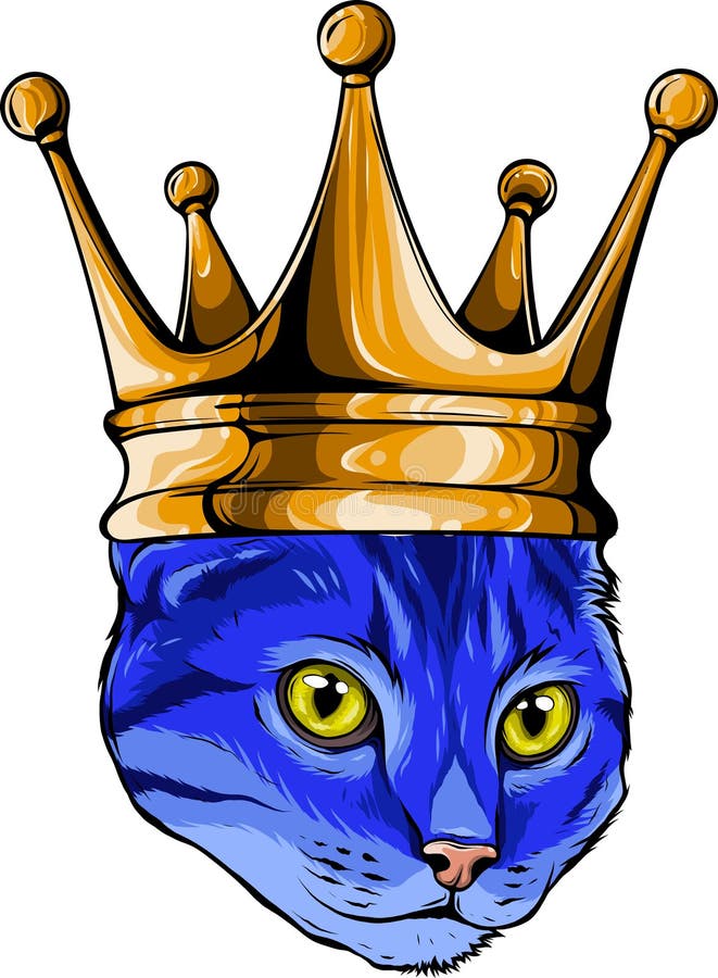 Hand Draw of Cat Head Vector Illustration Design Stock Vector ...