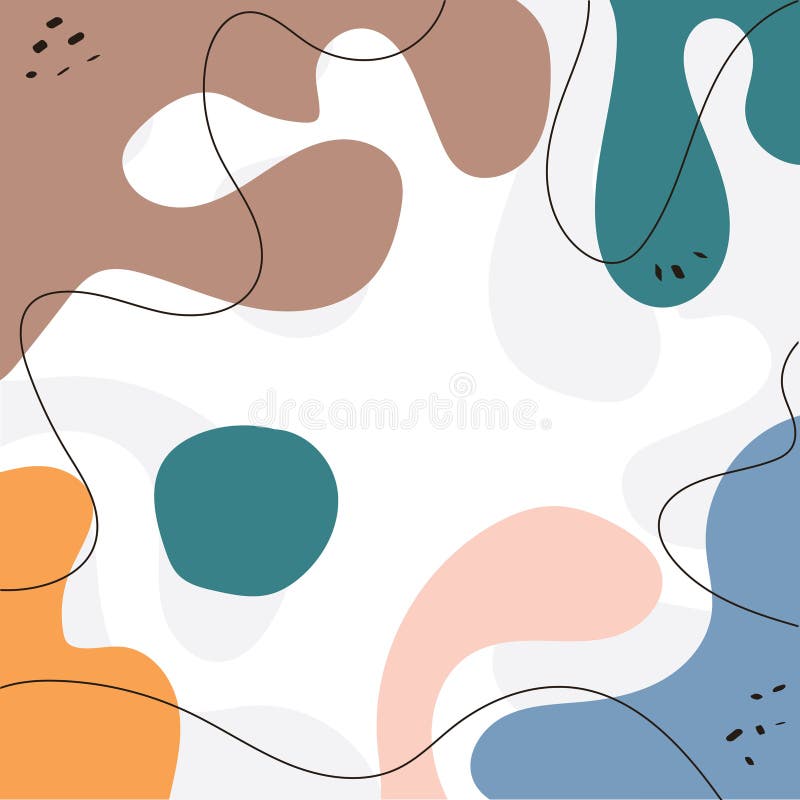 Hand Draw Colored Background Vector Stock Vector - Illustration of ...