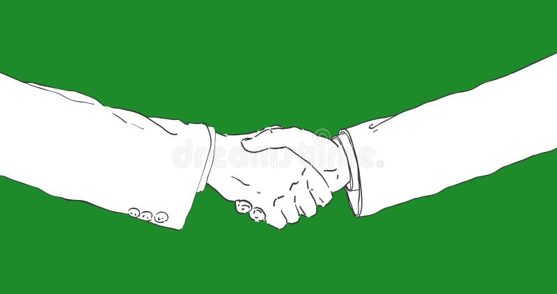 Handshake of two men stock footage. Video of collaboration - 137100022