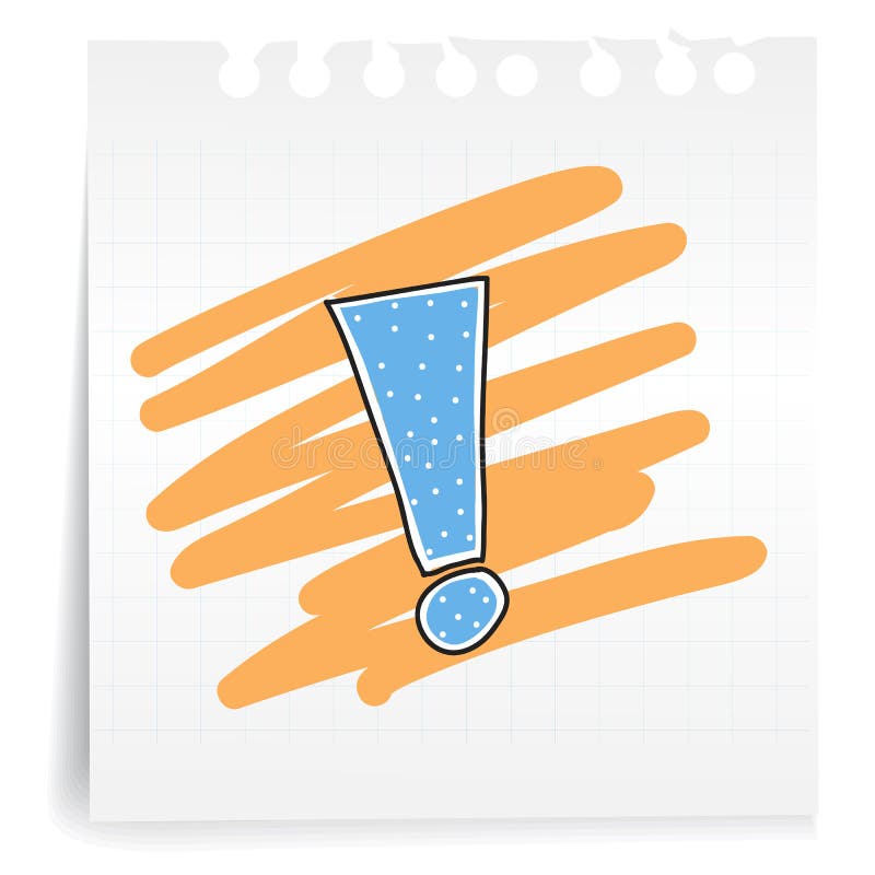 Hand Draw Exclamation Mark Stock Illustrations – 708 Hand Draw ...