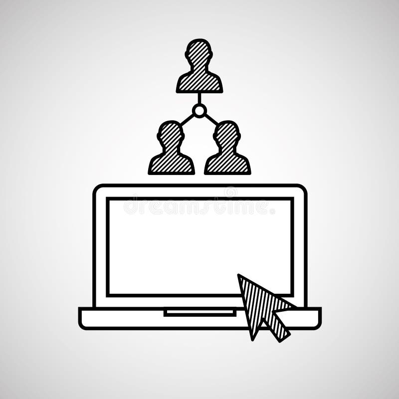 Hand Draw Social Media Sign Symbol Doodles Stock Illustrations – 263 ...