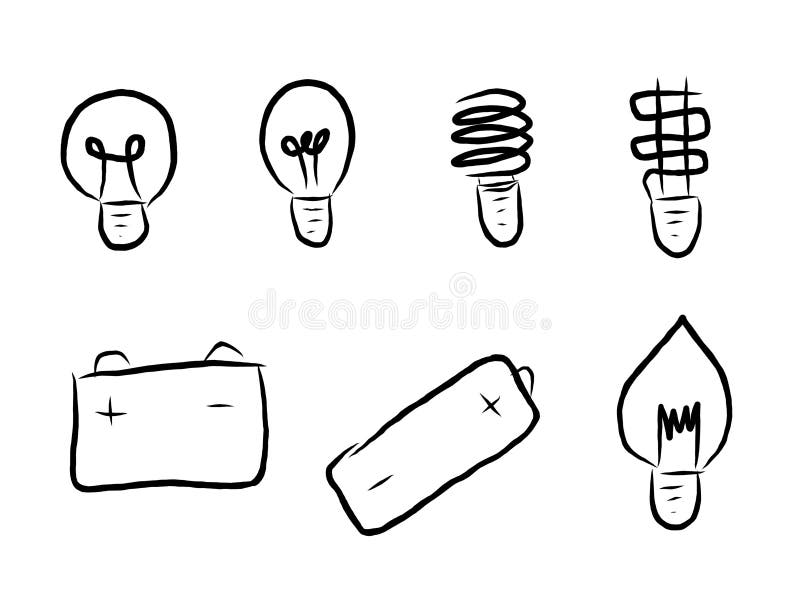 How To Draw Light and Shadows. Stock Illustration - Illustration of ...