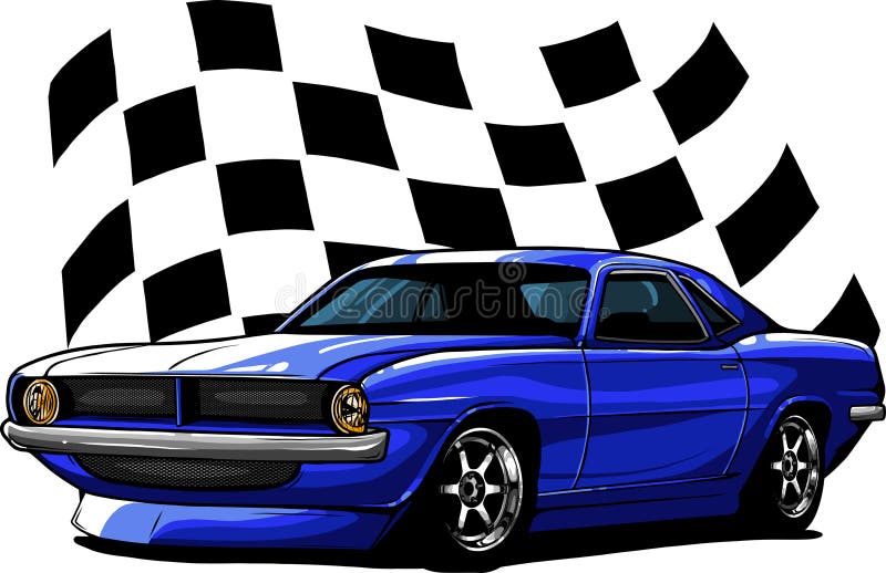 How To Draw A Muscle Car