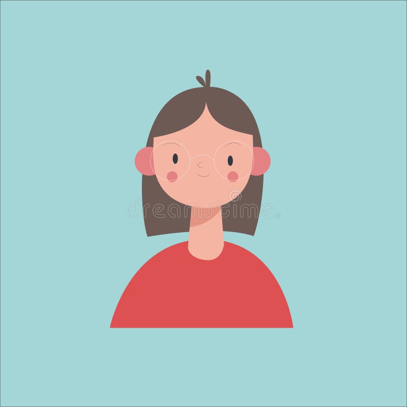 Hand Draw People Avatar Vector Stock Vector - Illustration of line ...