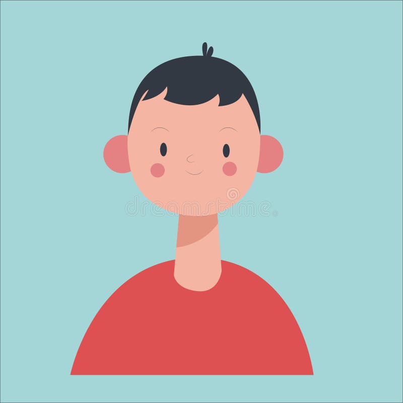 Hand Draw People Avatar Vector Stock Vector - Illustration of male ...