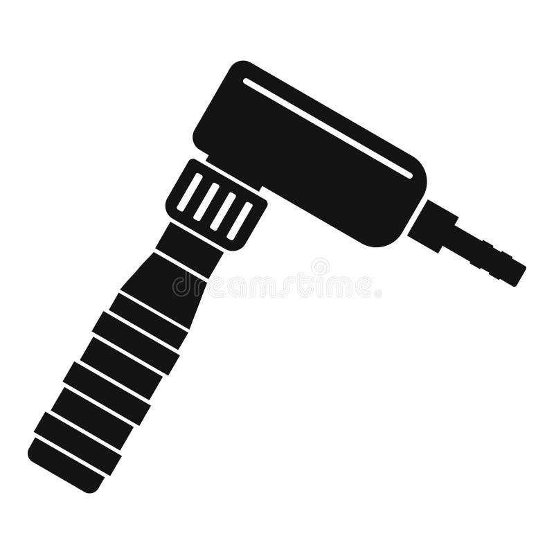 Hand Draw Rotary Tattoo Machine Icon Outline Stock Vector ...