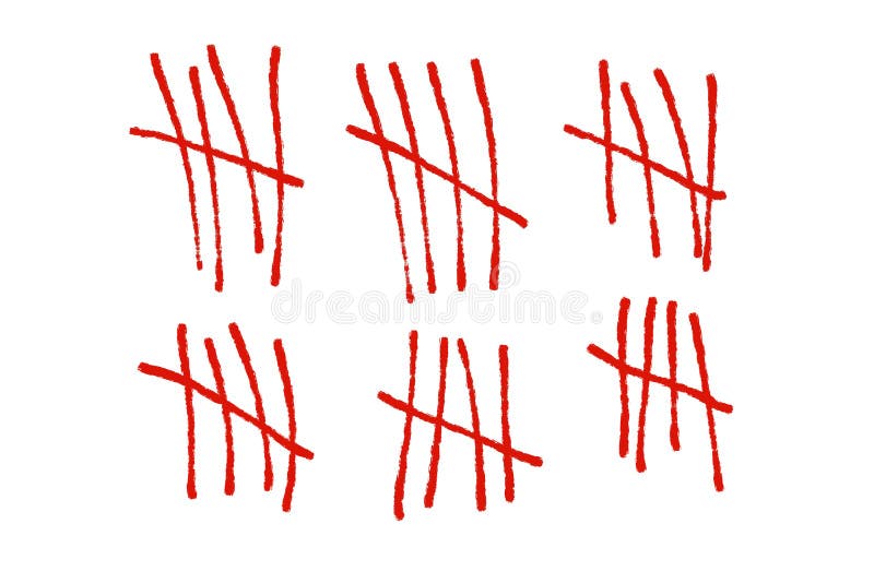 Hand draw sketch Count bar stock illustration. Illustration of pattern ...