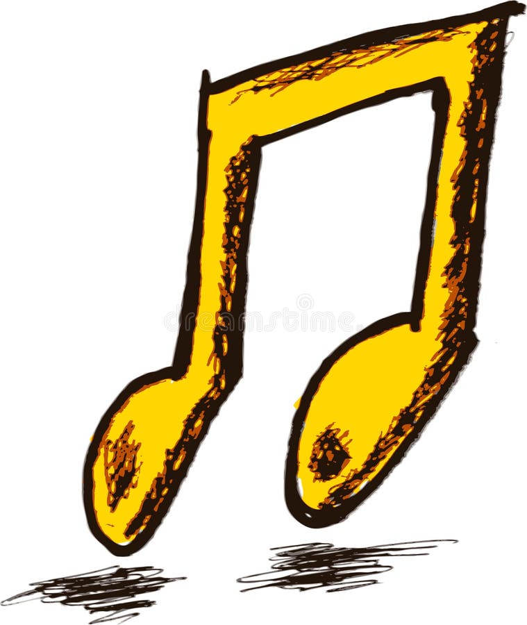 Floating Musical Note Stock Illustrations – 106 Floating Musical Note ...