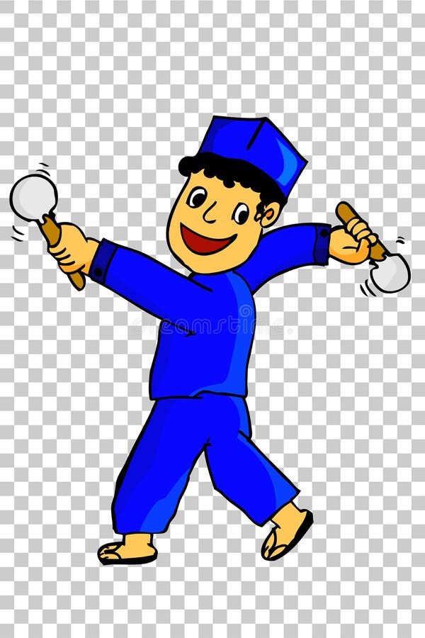 Hand Draw Sketch, Man Boy - Hit Something Stock Vector - Illustration ...