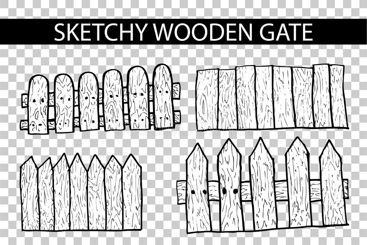 Gate Sketch Stock Illustrations – 4,686 Gate Sketch Stock Illustrations ...