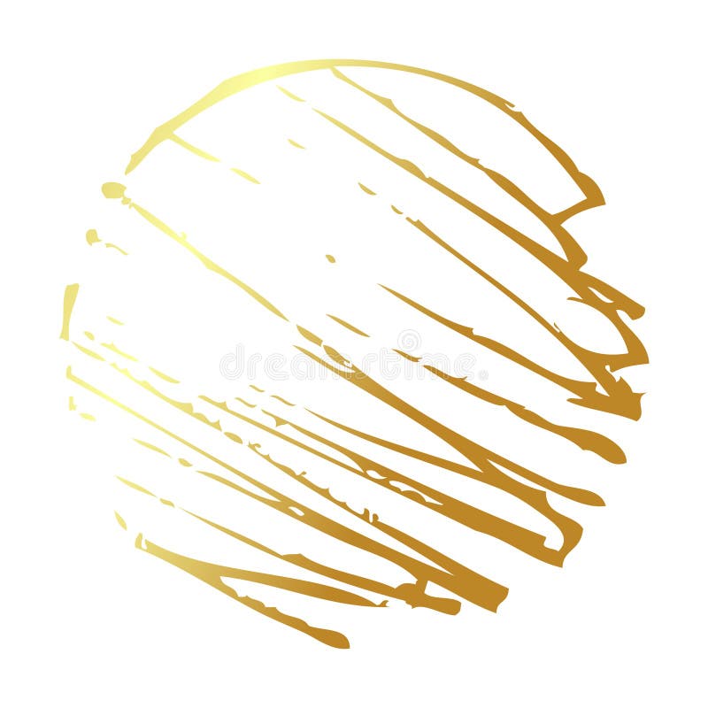 Hand Draw Vector Sketch Frame Scribble, Gold Golden Stock Vector ...