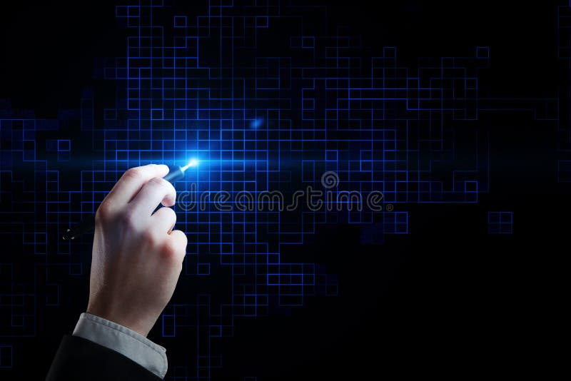 Technology and Design Concept Stock Illustration - Illustration of ...