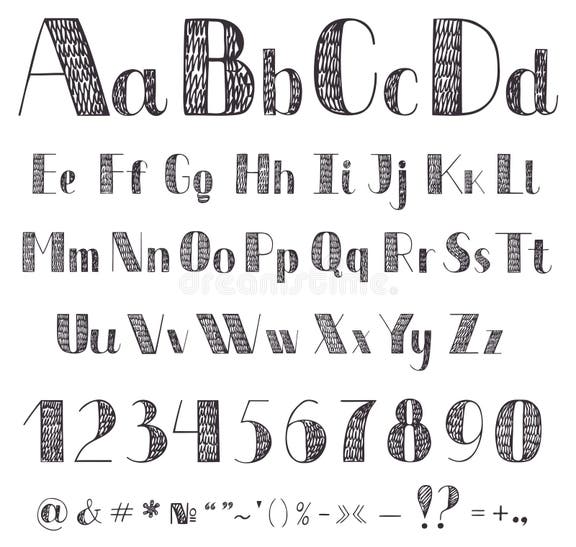 Line Drawing Alphabet Stock Illustrations – 37,163 Line Drawing ...