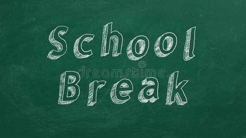Summer Break stock video. Video of handwritten, handwriting - 148446219